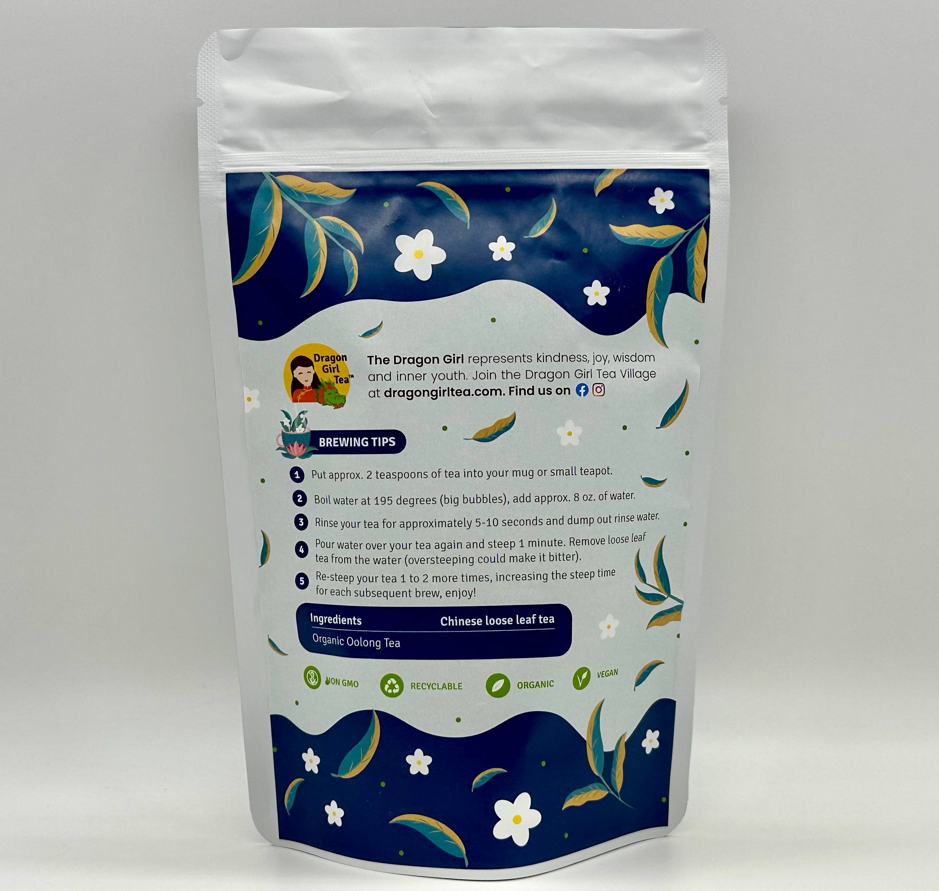 Iron Goddess Oolong (Organic) - Loose Leaf | Dragon Girl Tea